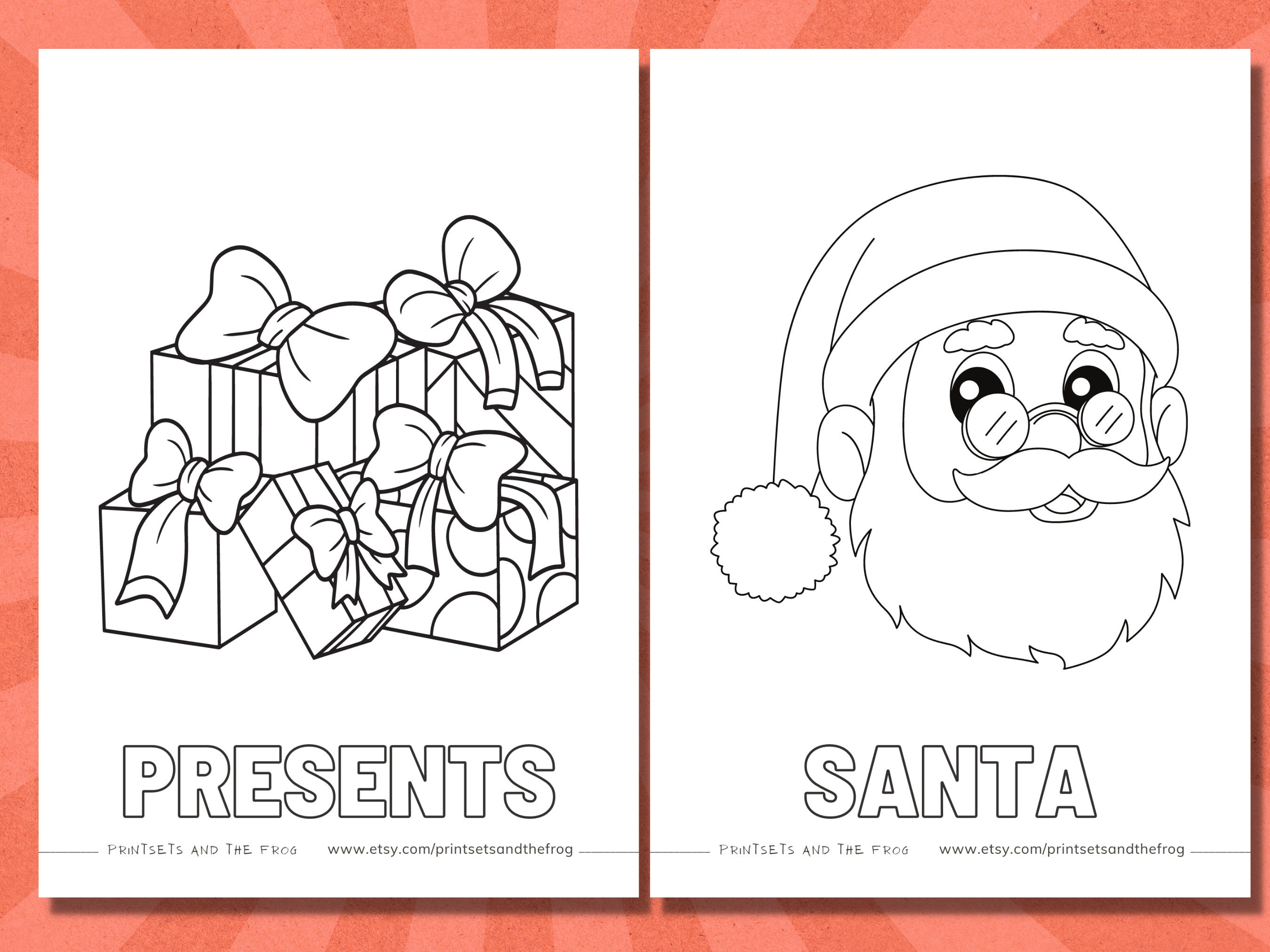 V7 Kids Christmas Colouring Pages Words, Christmas Printable Coloring ...