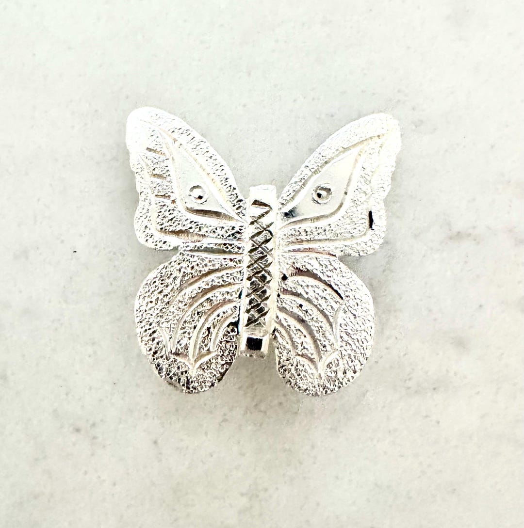 German Silver Butterfly Concho, 1” - Etsy
