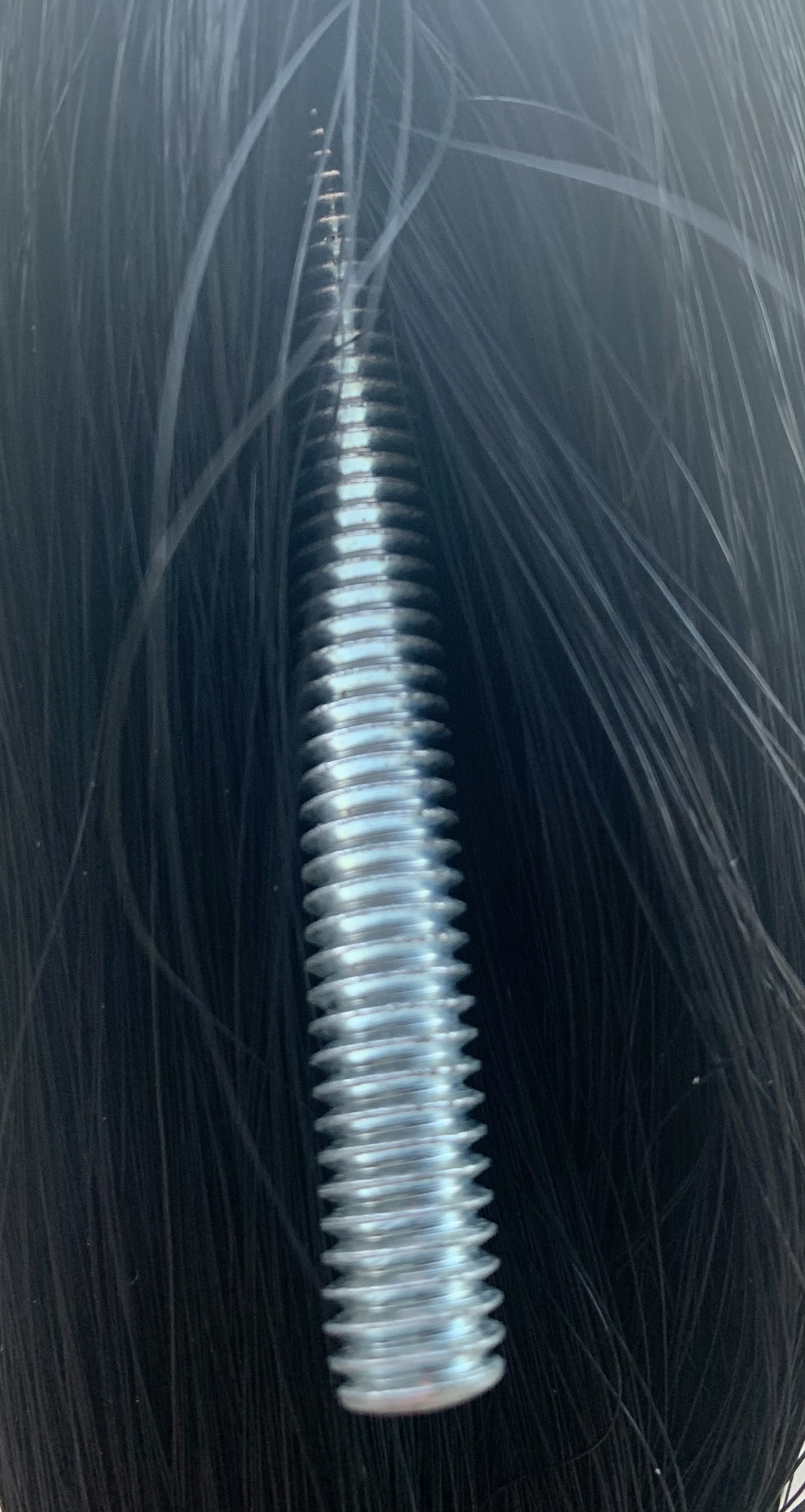 Jet Black Horse Tail Extension 36 1.5 Lb Weight Setup - Etsy