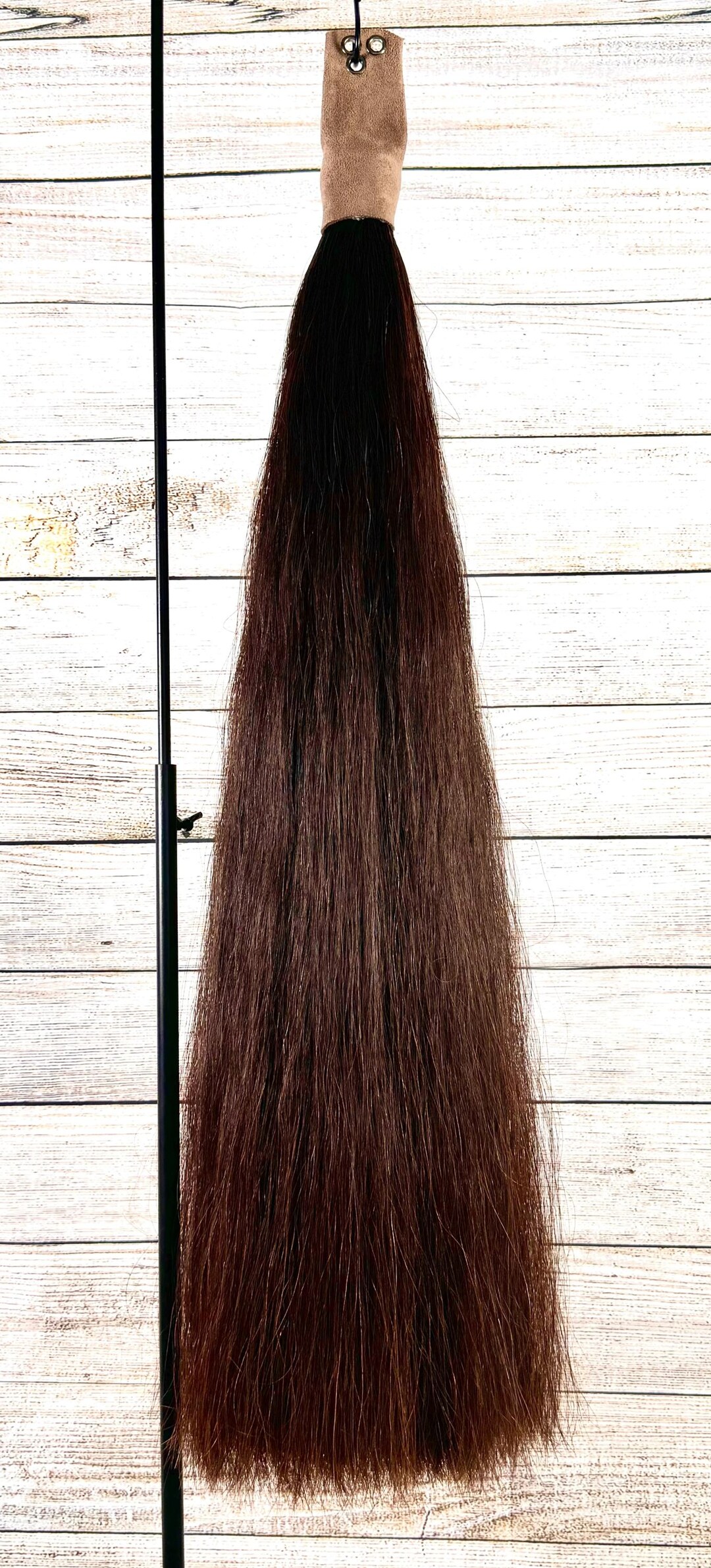 Dark Sorrel/chestnut Horse Tail Extension, 37, 2 Lb, Weight Setup - Etsy