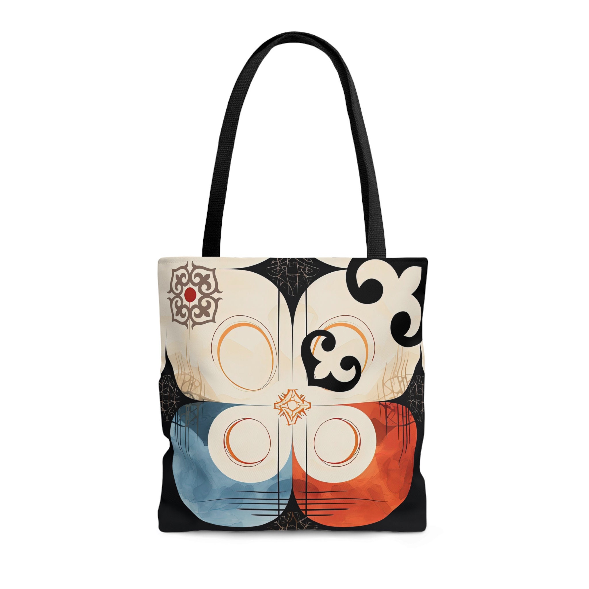 ASYLANA Tote Bag Based on Qazaq Art With Ethnic Patterns of Kazakhstan ...