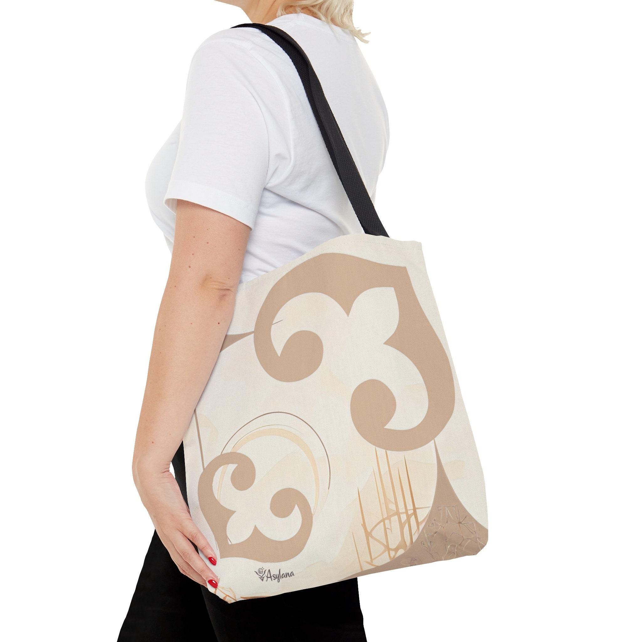 ASYLANA Tote Bag Based on Qazaq Art With Ethnic Patterns of Central ...