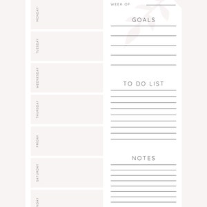 Weekly Digital Planner - Etsy