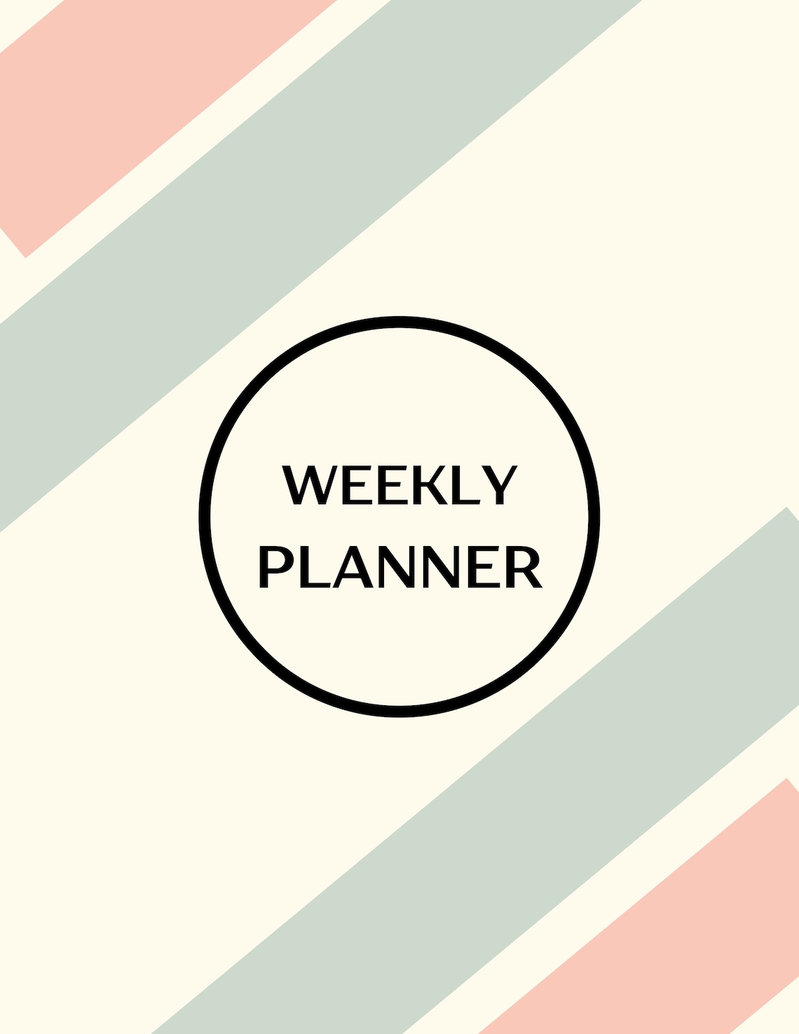 Weekly Digital Planner - Etsy
