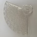 Vintage Clear Pressed Glass Fan Dish - Etsy