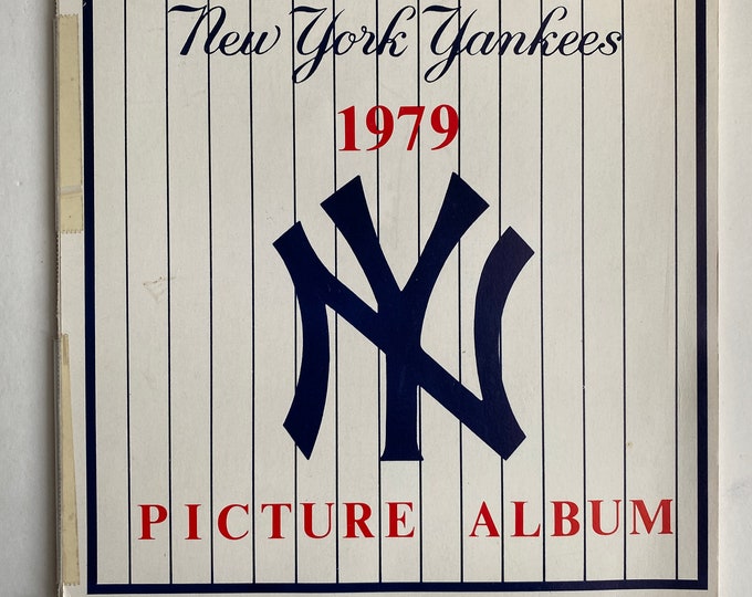 New York Yankees 1979 Picture Album - Etsy