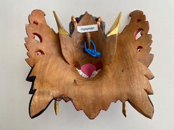 Wooden Hanuman Mask - Gem