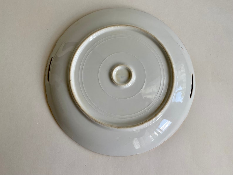 Vintage Walter Wilson Hand Painted Signed Floral Plate - Etsy