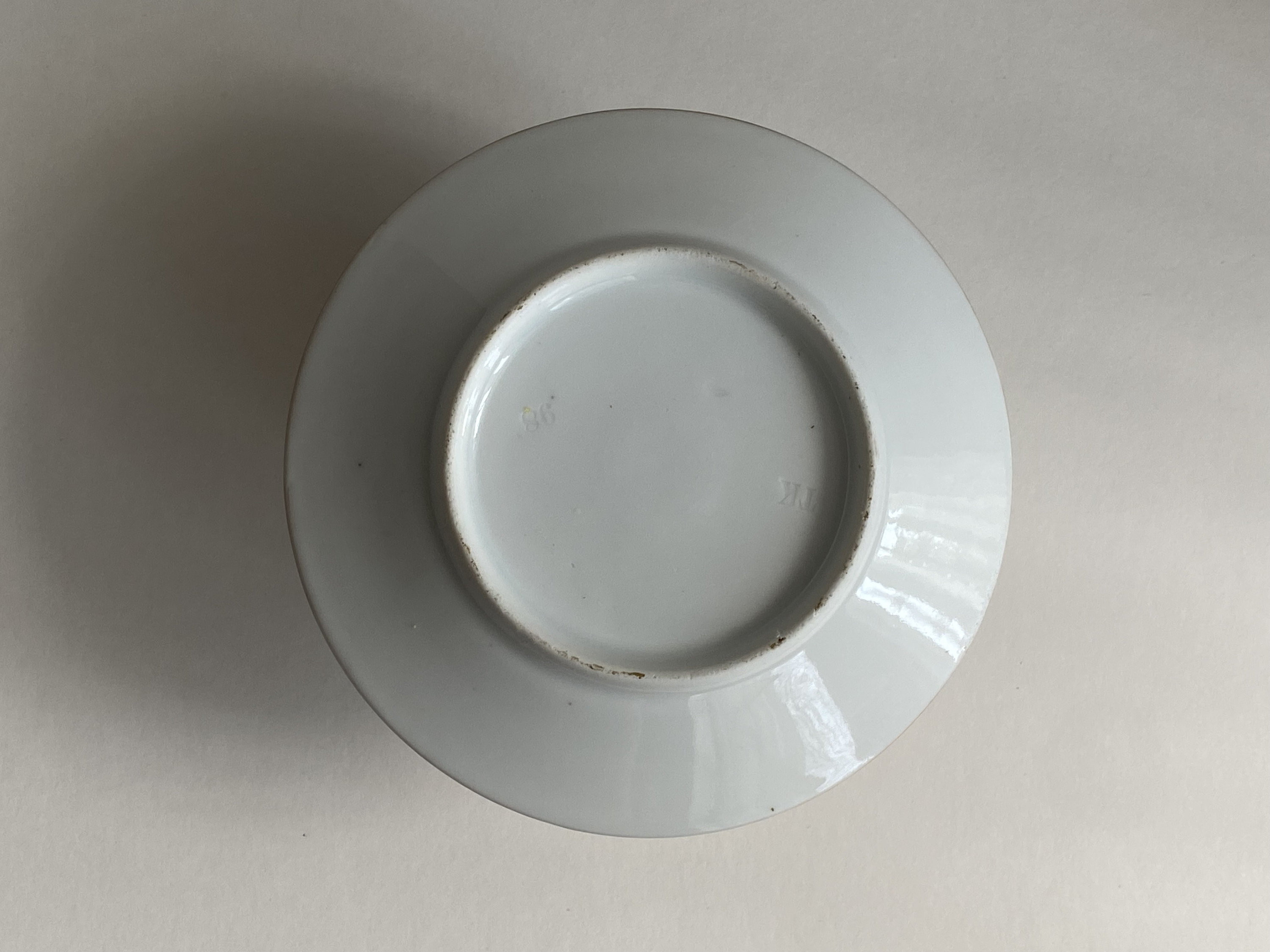Walter Wilson Hand Painted Signed Rose Sugar Cup With Attached Saucer ...