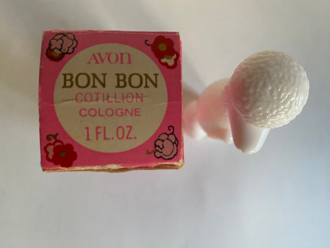 Vintage Avon Bon Bon Cotillion Empty Cologne Bottle With Box - Etsy