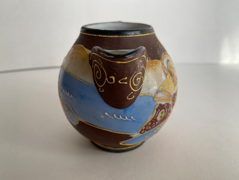 Vintage Satsuma Moriage Creamer Japan - Etsy