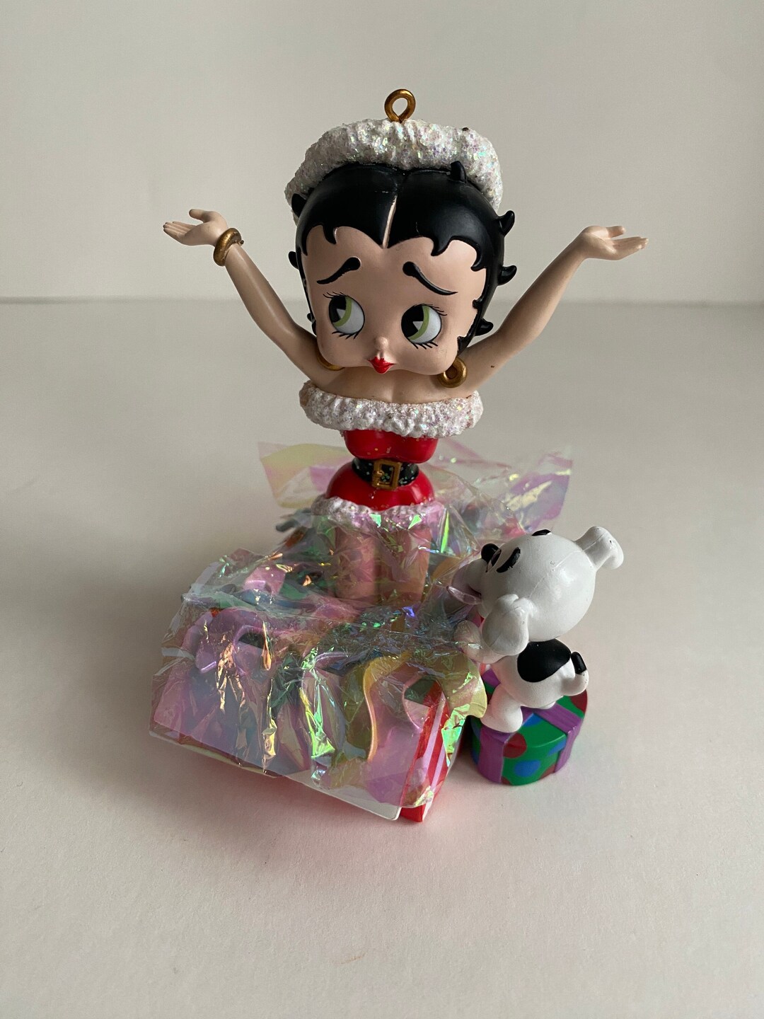 Betty Boop & Pudgy Carlton Cards Ornament 1997 - Etsy