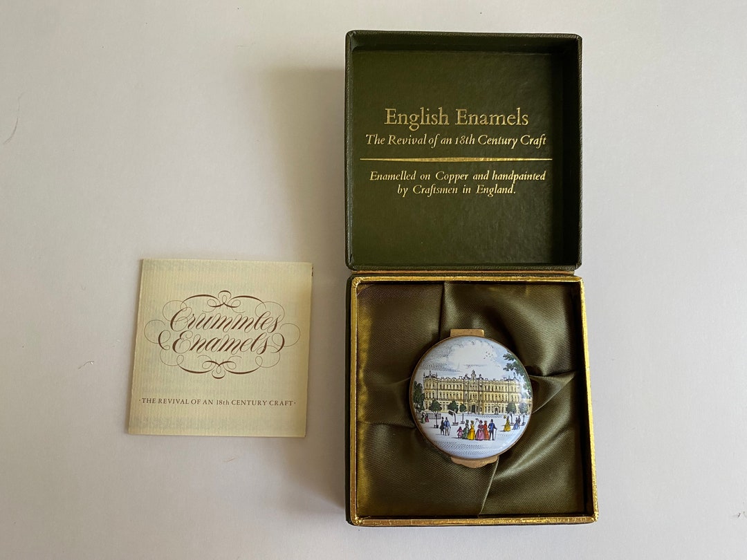 Crummles Enamel Box Buckingham Palace - Etsy