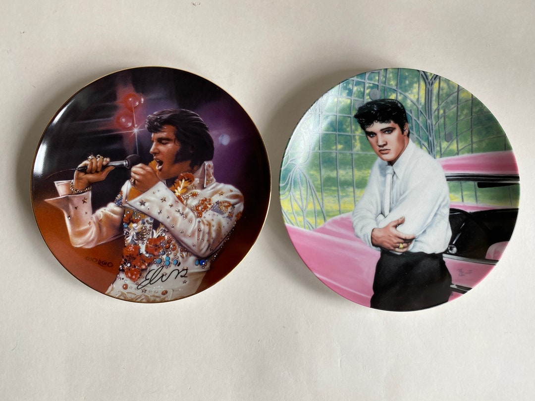 Bradford Exchange the King Remembering Elvis Delphi Elvis Presley ...