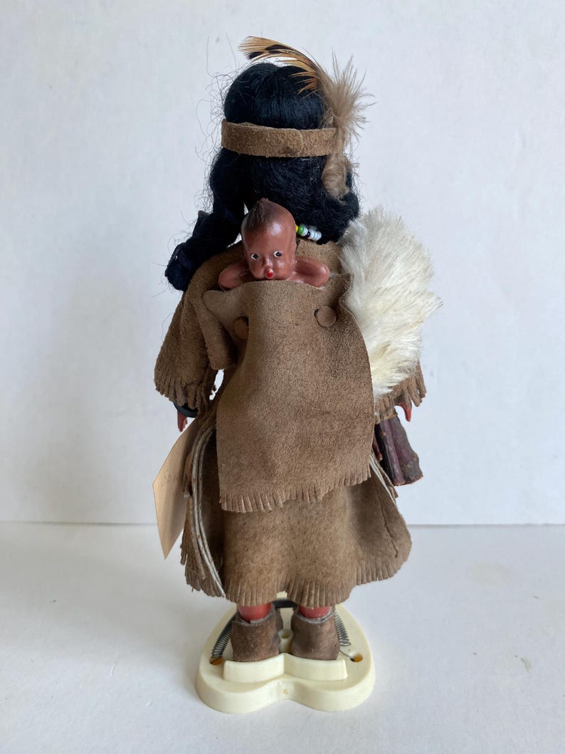 Vintage Carlson Indian Doll With Baby Numbered 12-24 - Etsy