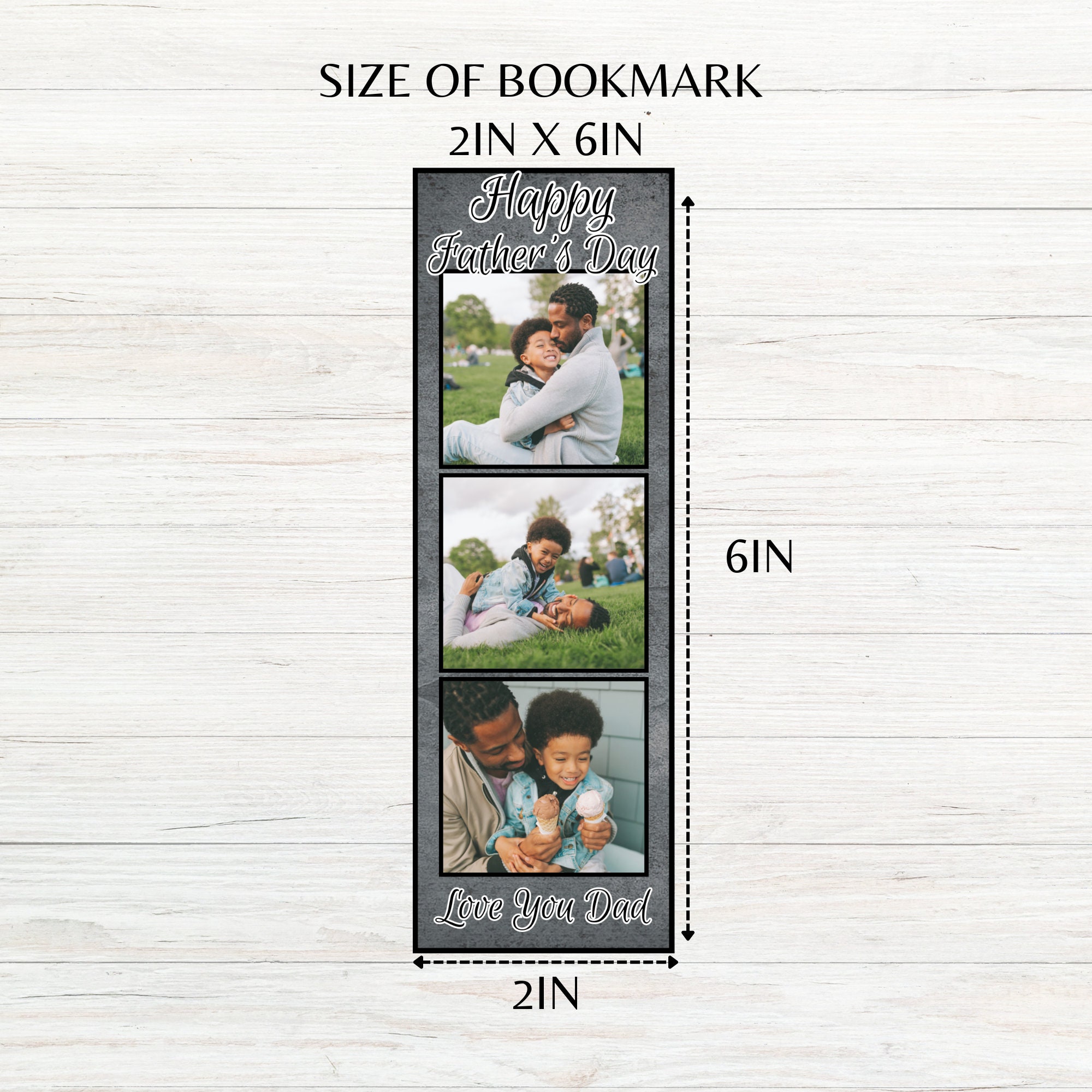 Editable Father's Day Bookmark Gift Printable Father's Day Bookmark ...