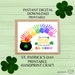 You're the Pot of Gold at the End of the Rainbow Printable Handprint ...