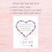 Valentine's Day Printable Thumbprint Craft Heart Poem Valentine ...