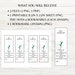 Mother's Day Printable Bookmark Flower Fingerprint Bookmark Mother's ...