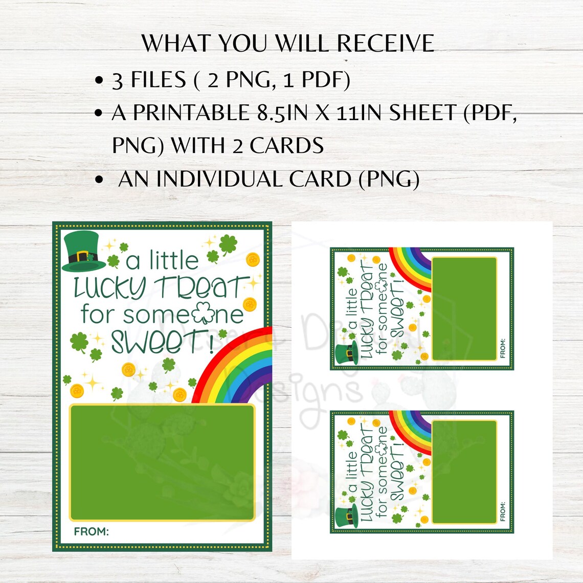 A Little Lucky Treat for Someone Sweet Printable St. Patrick's Day Gift ...
