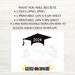 2024 Little Graduate Editable Photo Handprint Craft Printable 2024 ...