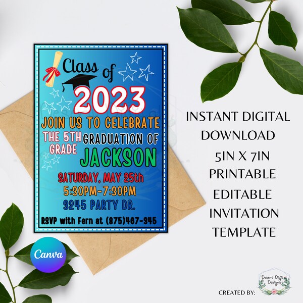 5th Grade Graduation Gift - Etsy