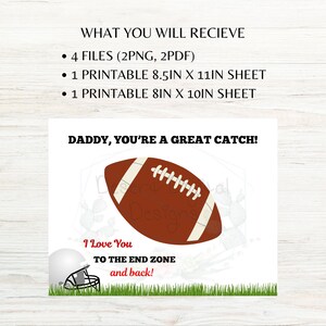 Daddy You're a Great Catch Printable Handprint Gift Happy Father's Day ...