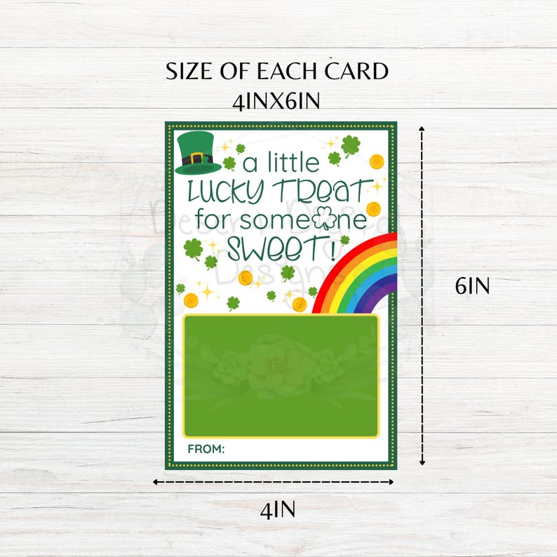 A Little Lucky Treat for Someone Sweet Printable St. Patrick's Day Gift ...