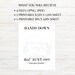 Hands Down Best Aunt Ever Printable Handprint Craft Love You Forever ...