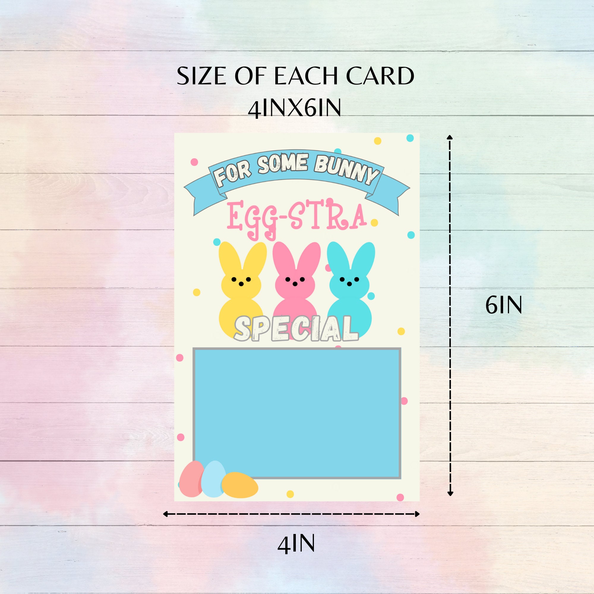 Teacher's Thank You Printable Easter Gift Card Holder Easter Themed ...