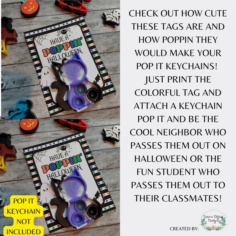 Have a Poppin Halloween Tags Printable Set of 2 Poppin Halloween Tags ...