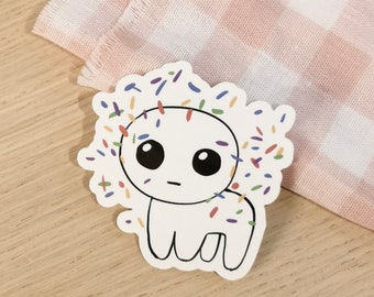 TBH Creature Autism Sticker (no Thought, Head Empty) - Etsy