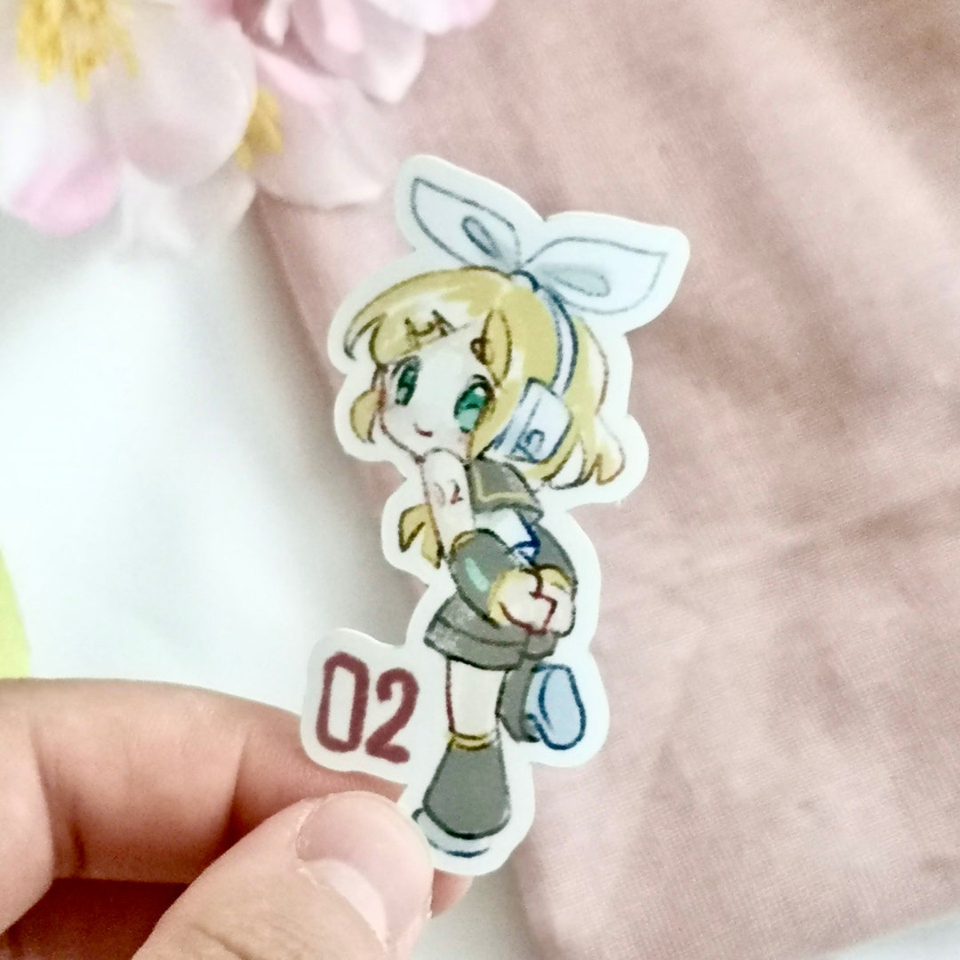 Kagamine Rin Sticker - Etsy