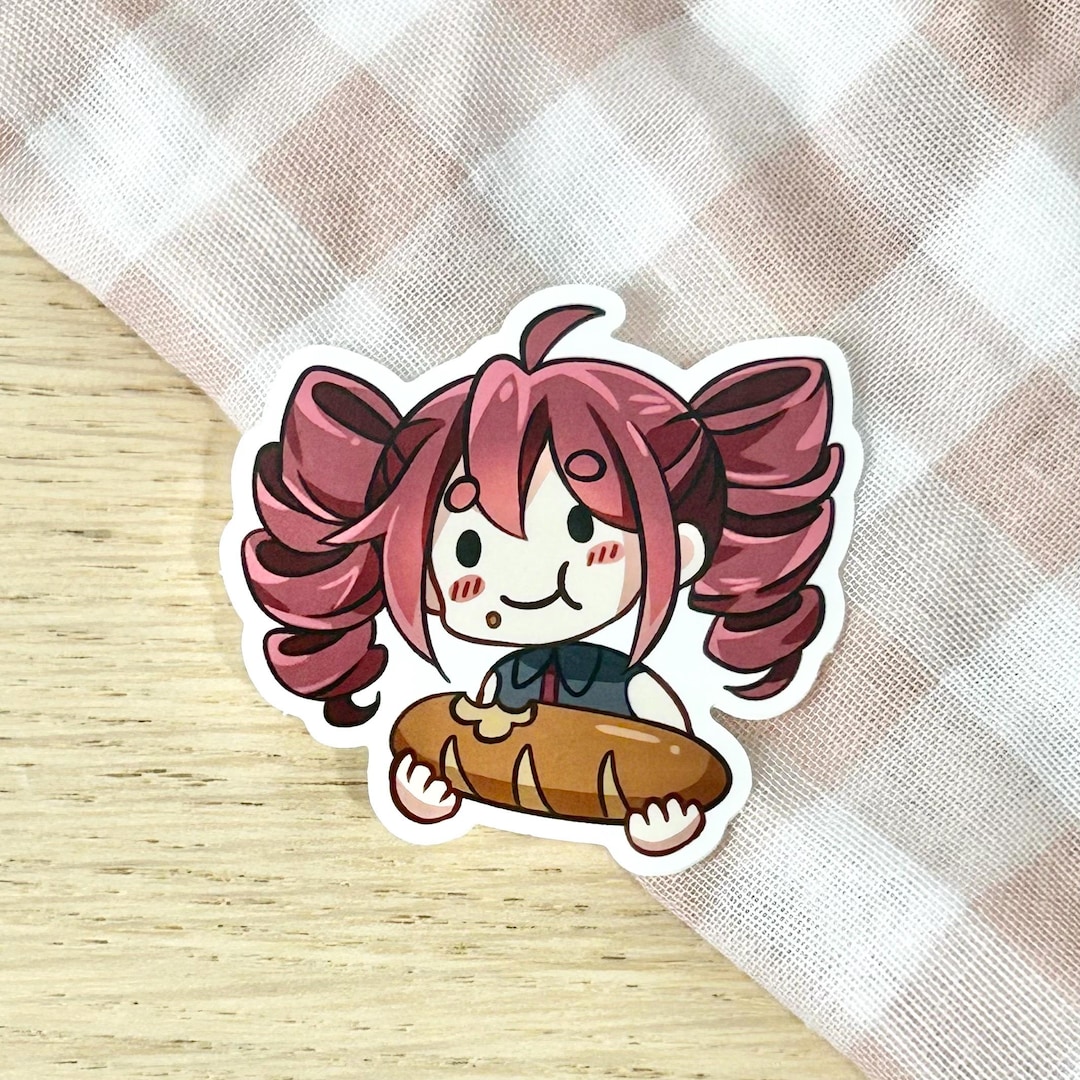 Teto Bread Sticker (vocaloid) - Etsy