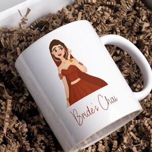 Wedding Day Mug, Bride's Chai Mug, Chai for Bride Mug, Bride-to-be Gift ...