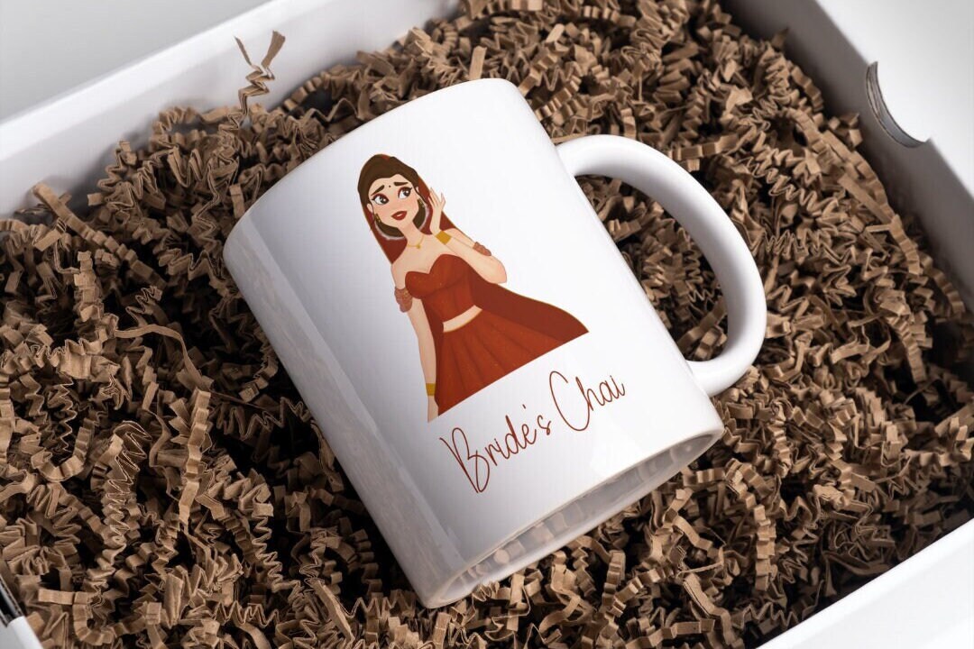 Wedding Day Mug, Bride's Chai Mug, Chai for Bride Mug, Bride-to-be Gift ...