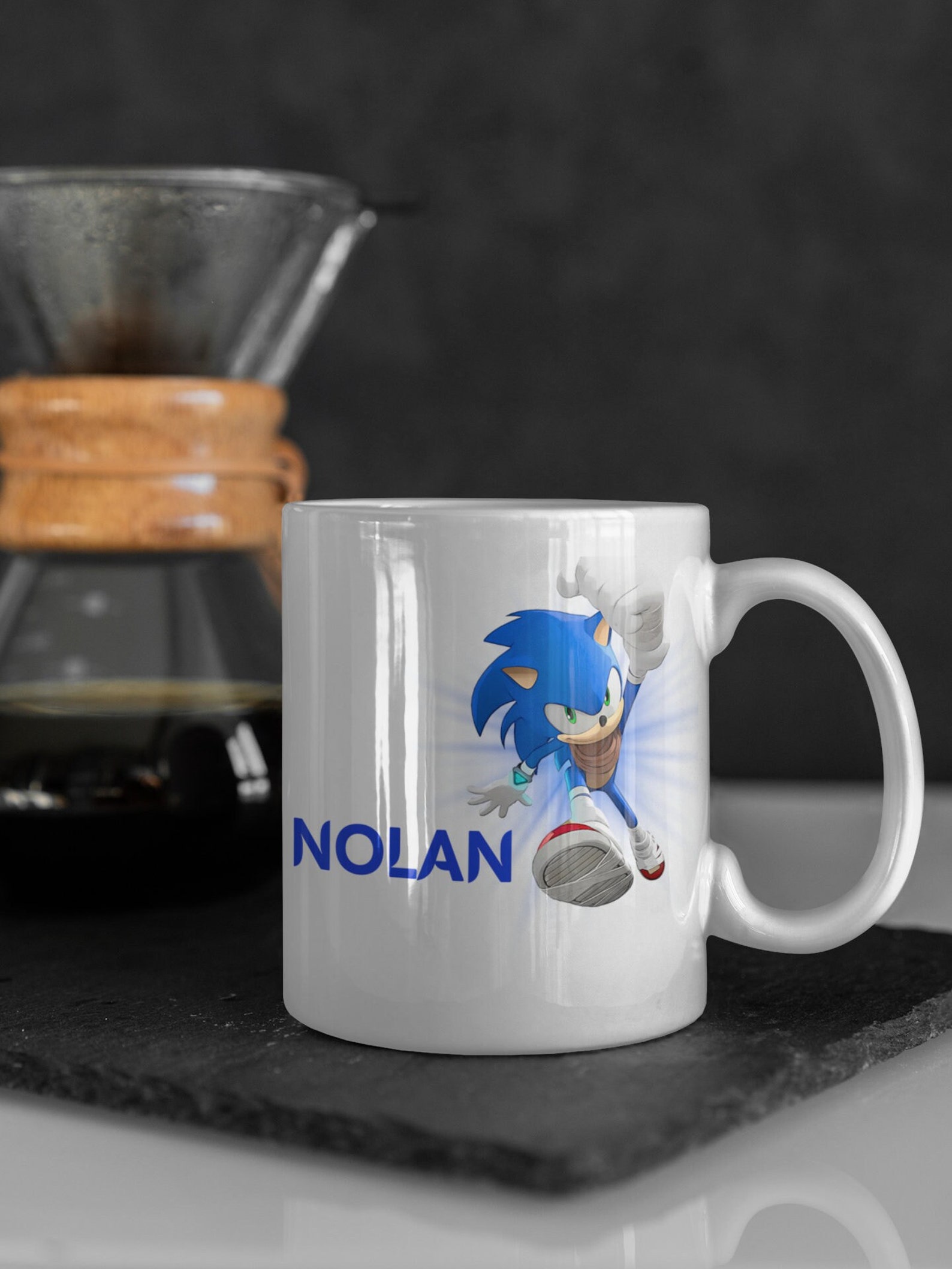 Sonic the Hedgehog Inspired Mug, Kids Mug, Sonic Mug, Sonic the ...