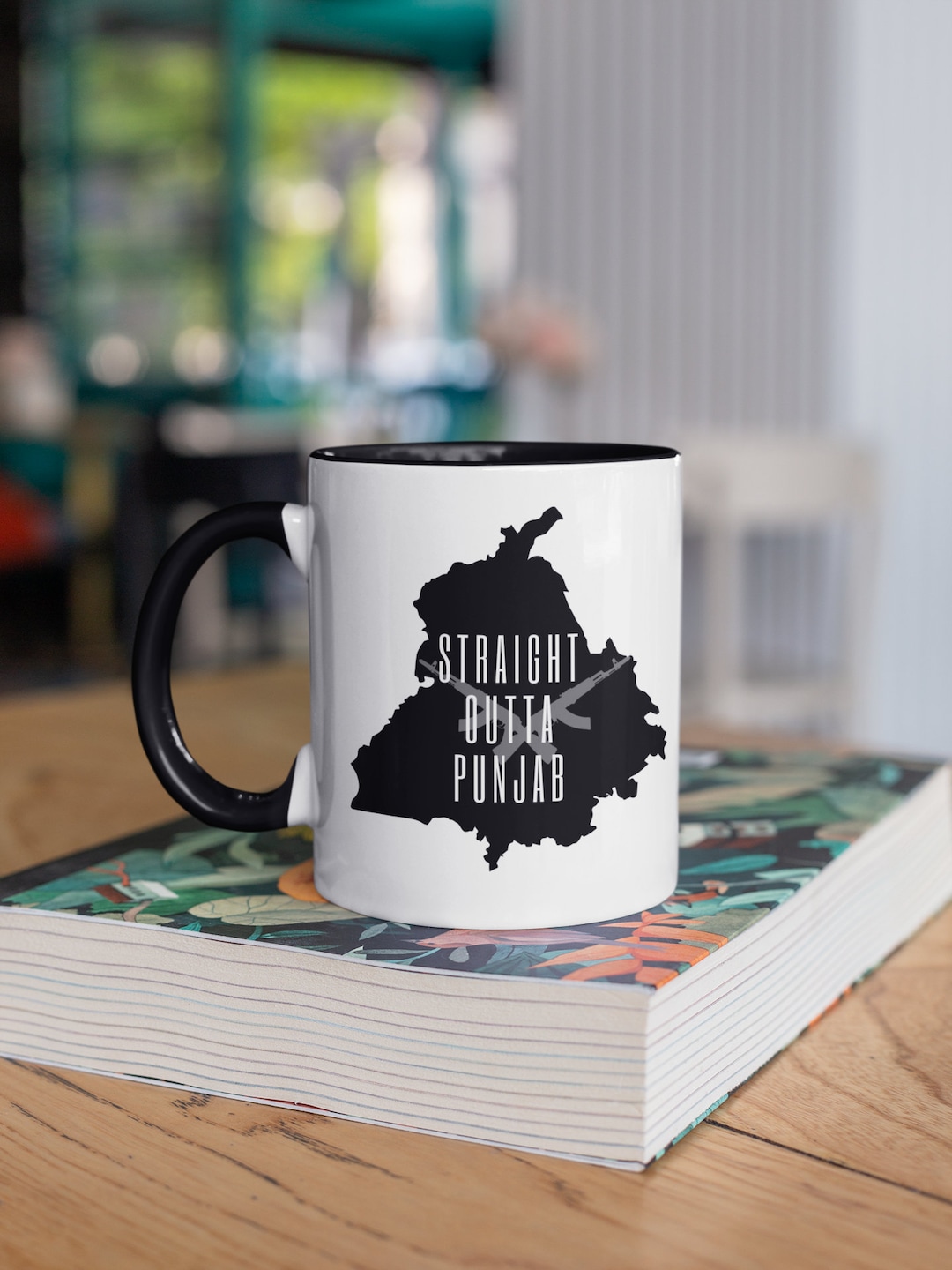 Straight Outta Punjab Coffee Mug, Proud Punjabi, Panjabi Gift Idea ...