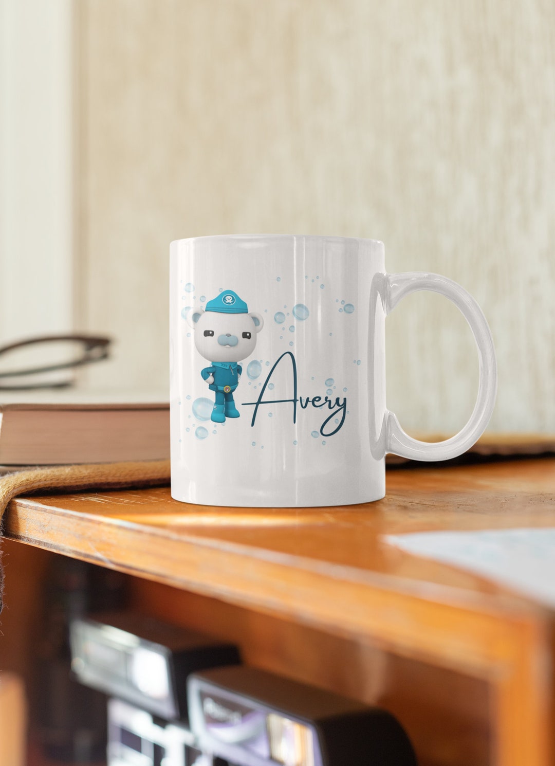 Personalized Octonauts Inspired Mugs, Captain Barnacles, Tweak ...