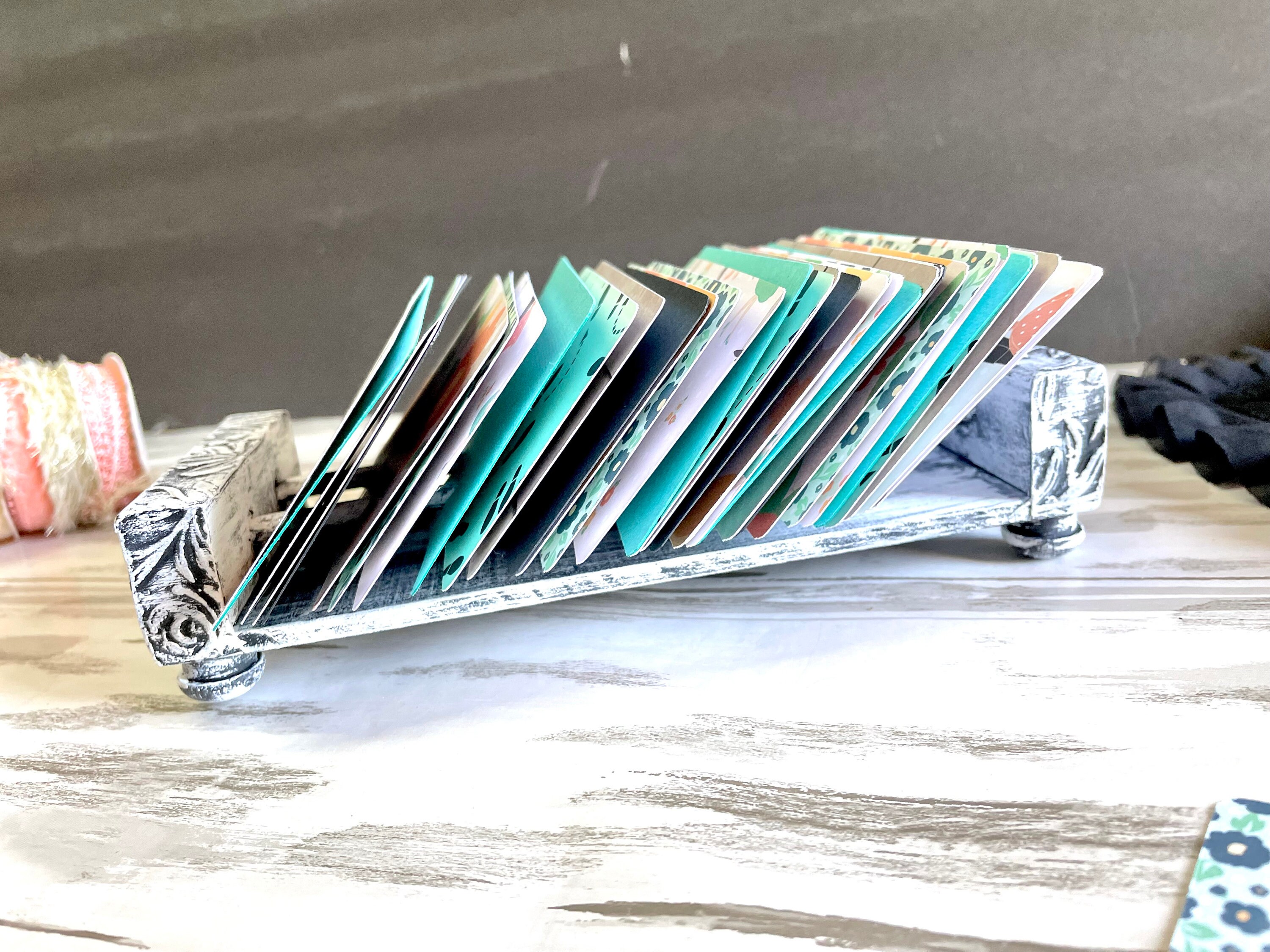Memorydex Card Holder With Cards Rolodex Style Artdex - Etsy
