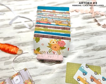 Memorydex Card Holder With Cards Rolodex Style Artdex - Etsy