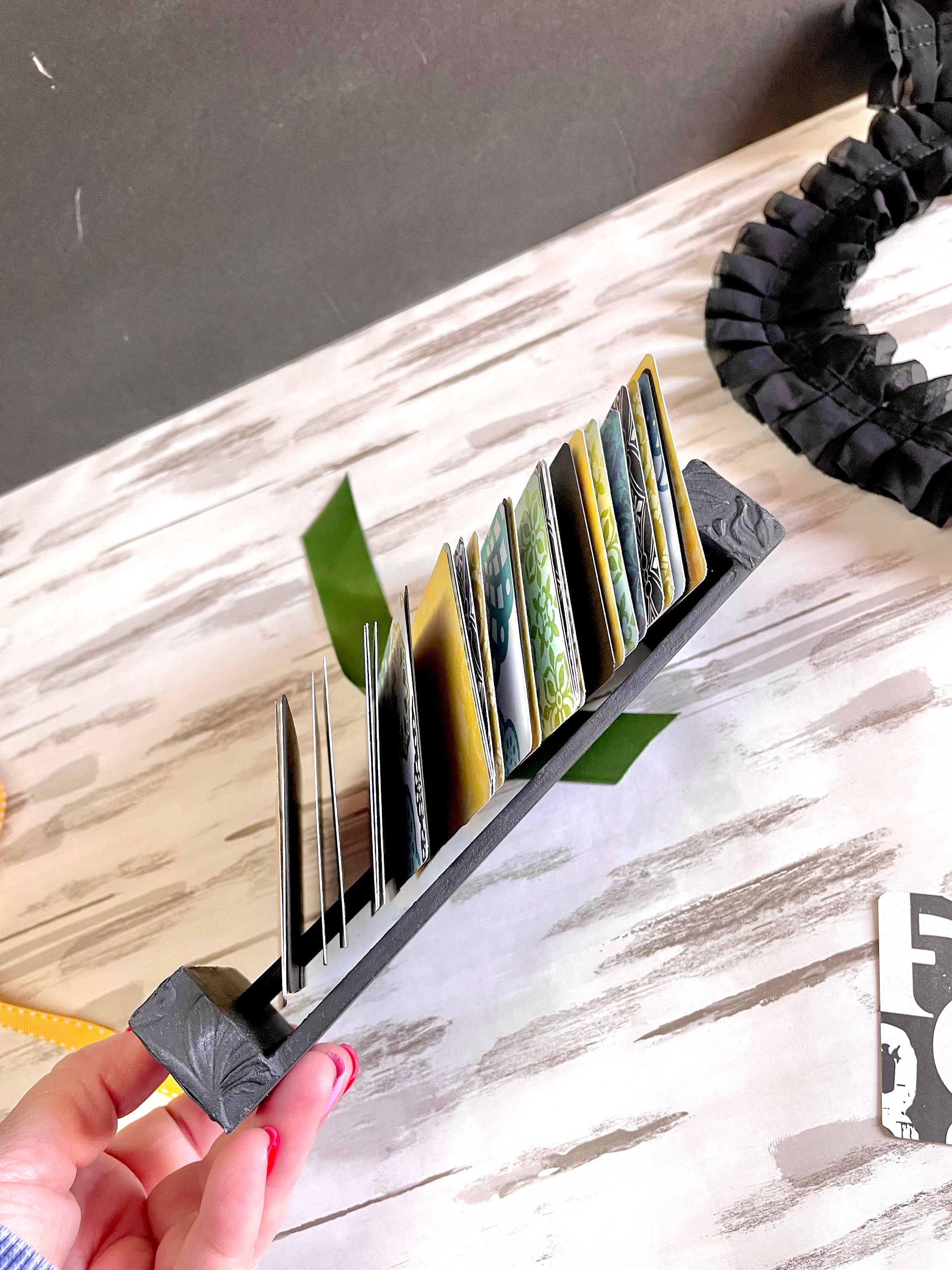Memorydex Card Holder With Cards Rolodex Style Artdex - Etsy