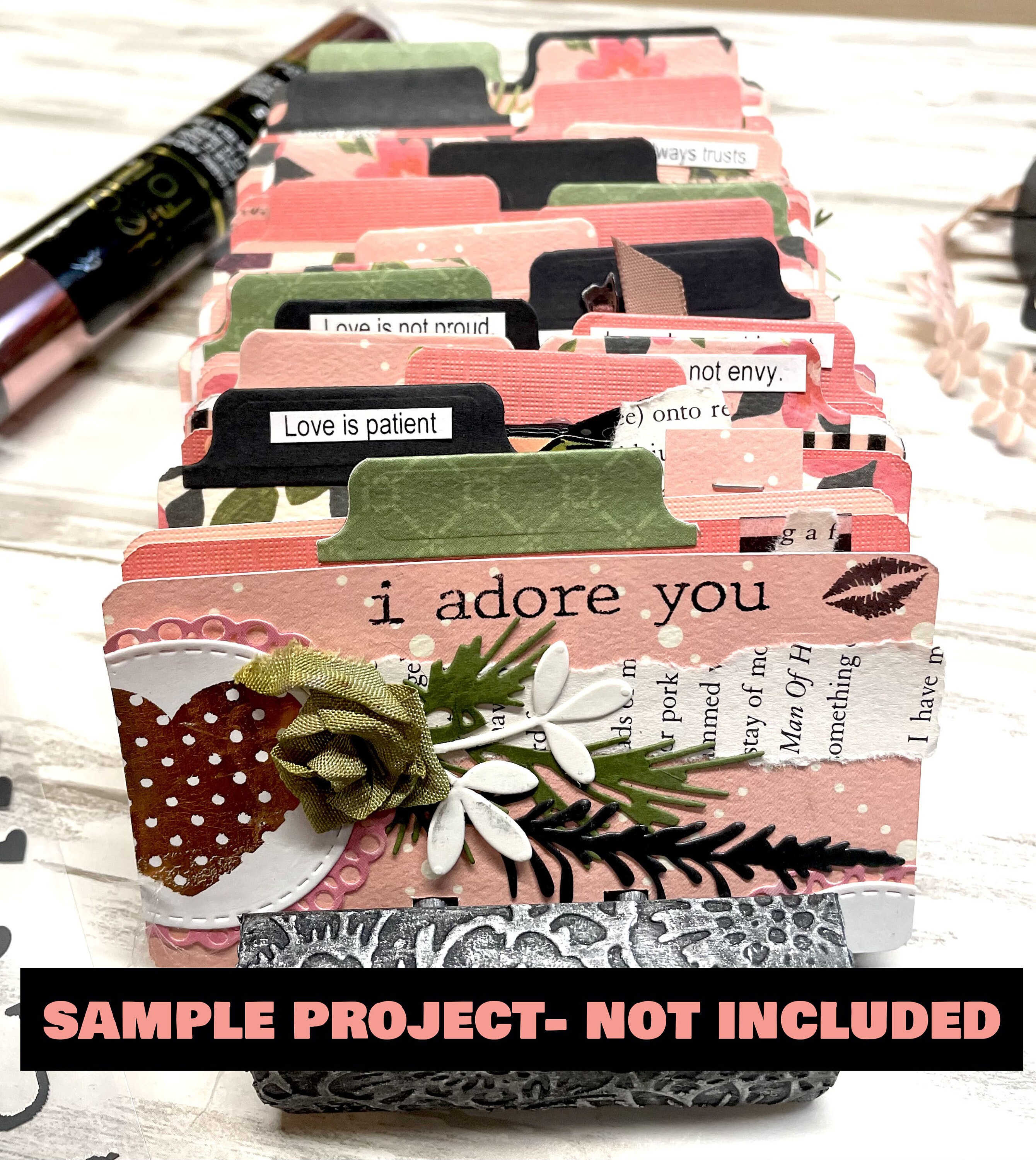 Memorydex Card Holder With Cards Rolodex Style Artdex - Etsy