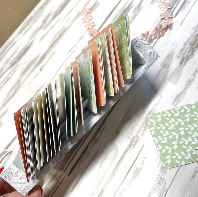 Memorydex Card Holder With Cards Rolodex Style Artdex - Etsy