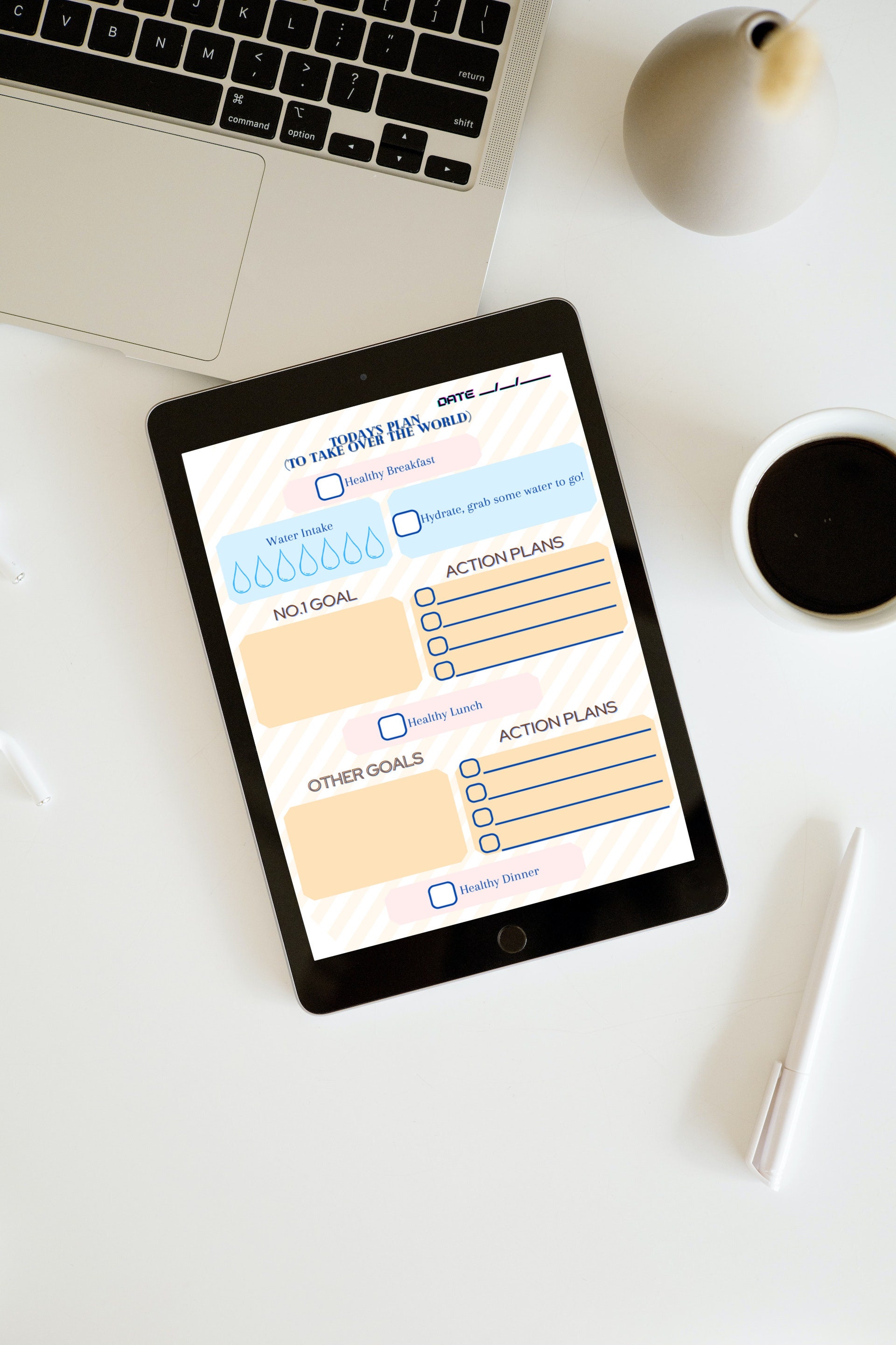 Daily Planner Printable, Simply Planner, Focused Planner, Goal-based ...