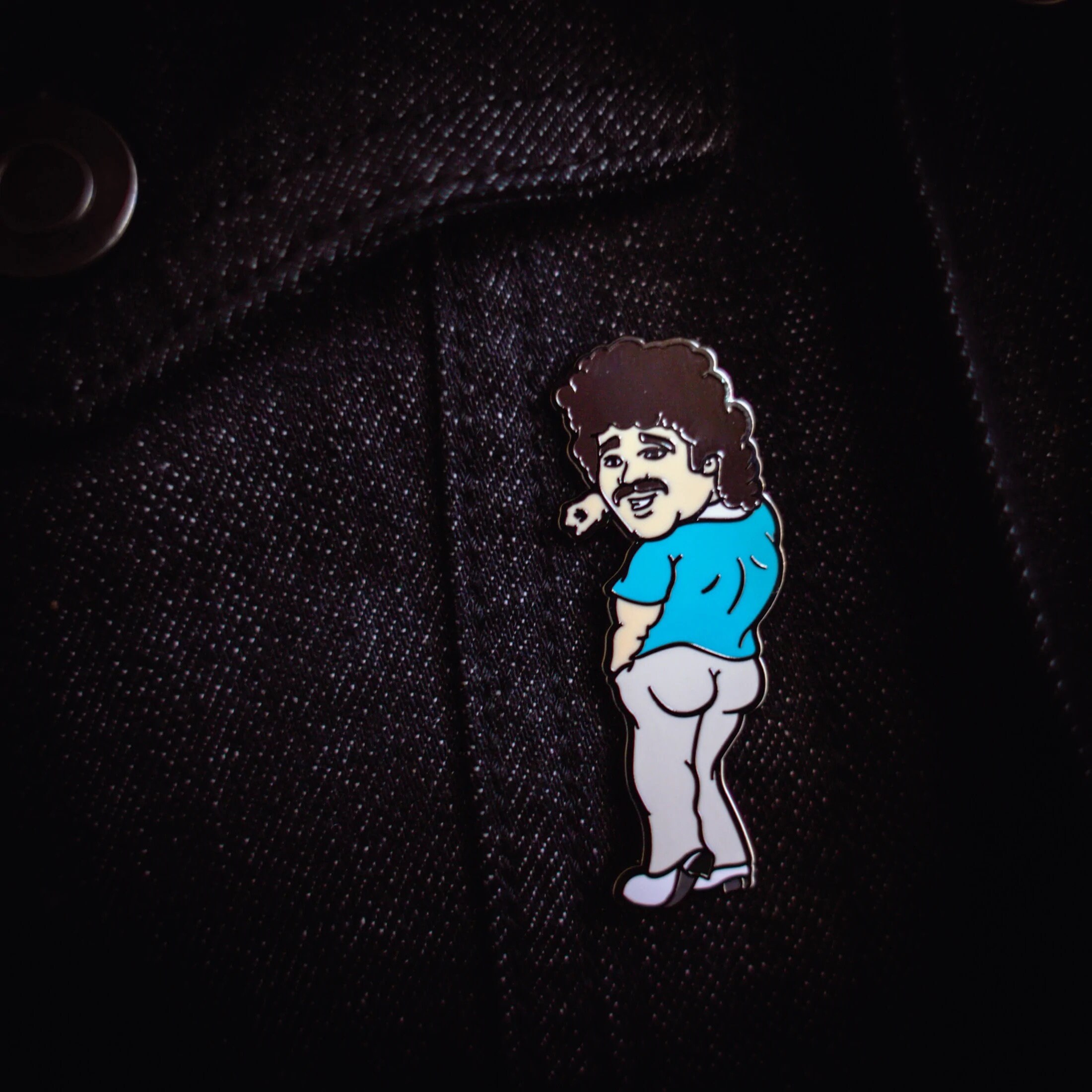 Nacho Libre the Nucleus Enamel Pin Hand Drawn Custom Design Nacho Libre ...