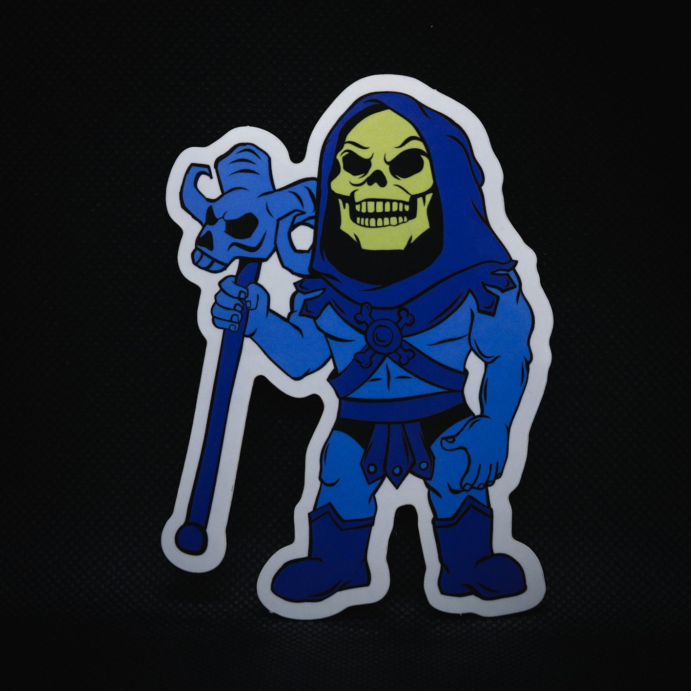Skeletor Sticker Hand Drawn Custom Design Masters of the Universe the ...
