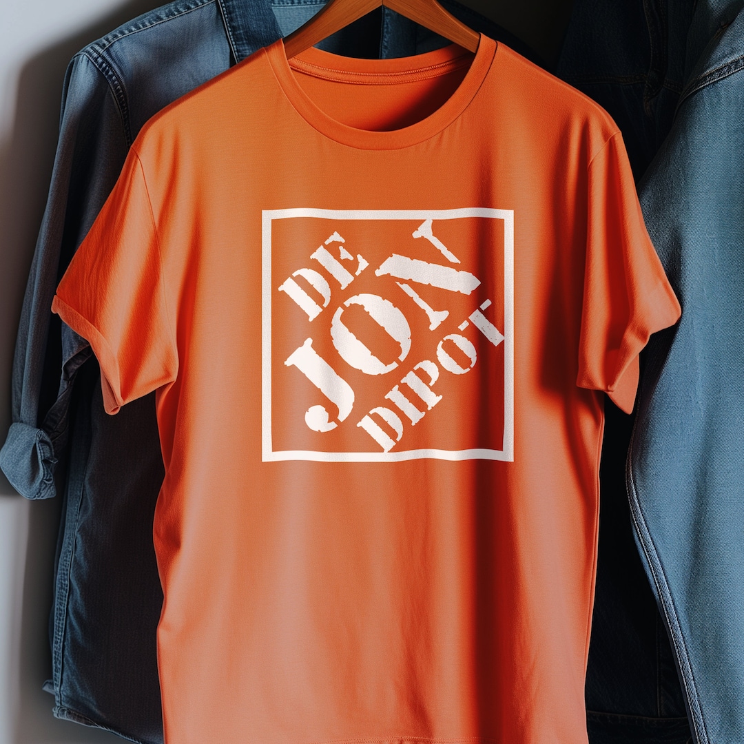 The Jon Dipot T-shirt Funny Hilarious Home Depot Parody, Creative DIY ...