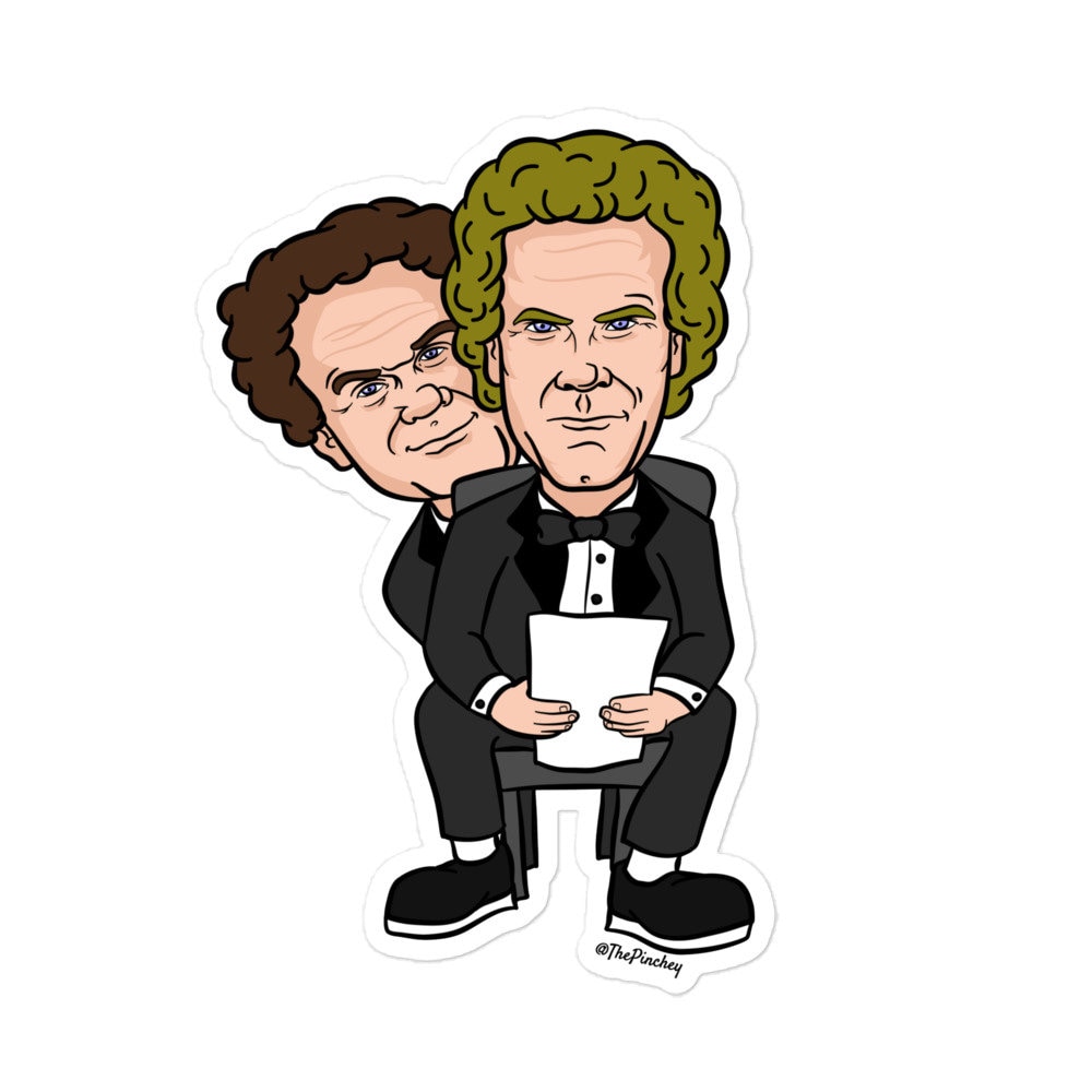 Step Brothers Job Interview Sticker Hand Drawn Custom - Etsy