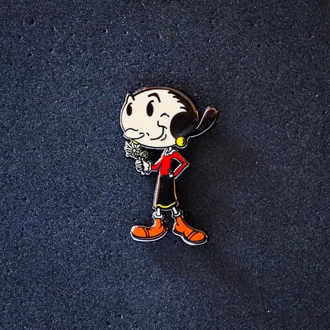 Olive Oyl Enamel Pin | Hand Drawn | Custom Design | Popeye the Sailor ...